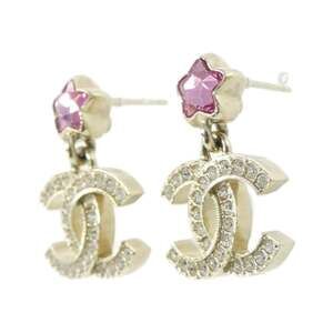 CHANEL | Jewelry | Chanel Pink Earrings | Poshmark